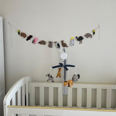 Australian Animals Felt Bunting Set of 5 Aussie Animal Gum - Etsy