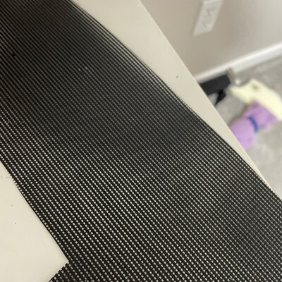 8x10.5in Eye Mesh Durable Black High Visibility Paintable Printable ...