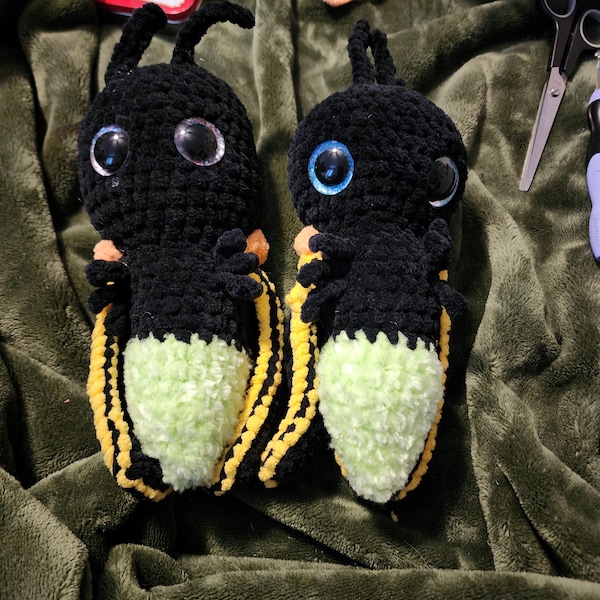 PATTERN: No Sew Plush Flash the Firefly Pattern - Glows in the Dark ...