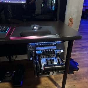 Logitech Flight Panel Under Desk Mounts - Etsy