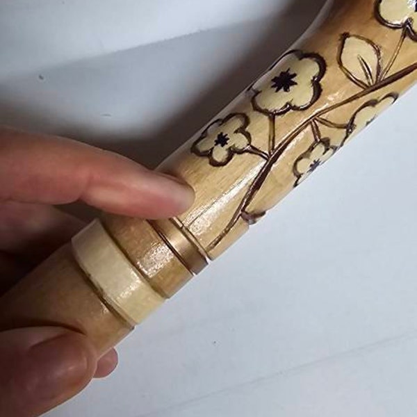 VIP Walking Stick Walking Cane Wood Cane Hand Carved Hiking Stick ...