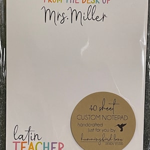 Scales of Justice Notepad, Personalized Notepad for Lawyer, Attorney ...