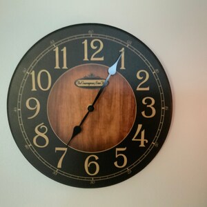 Colonial Blue Clock Large Wall Clock Choose From 8 Sizes. | Etsy