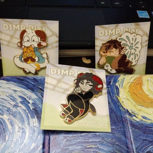 Dream SMP Enamel Pins (batch #2) - Etsy