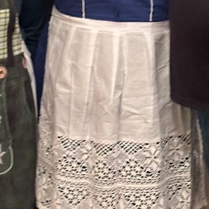 Authentic German Long Brown 3 Piece Dirndl Set With Bavarian Floral ...