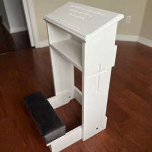 Folding Prayer Kneeler Kneeling Bench Catholic Altar Home Altar Shrine ...