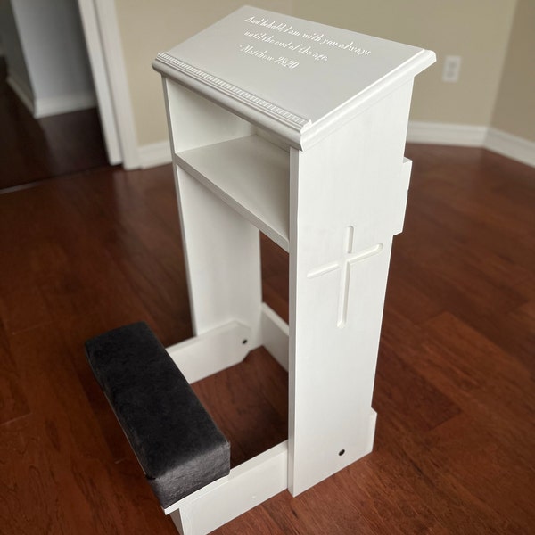 Folding Prayer Kneeler Kneeling Bench Catholic Altar Home Altar Shrine ...