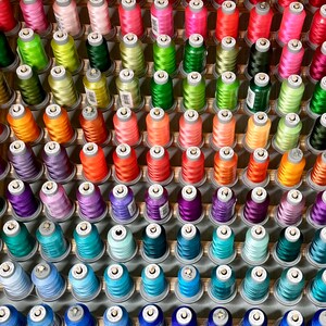 192 Spool Thread Rack 2 Inch Spacing-thread Organization, Thread ...