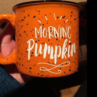 Morning Pumpkin Mama's Coffee Mug Campfire Mug Fall Coffee Cup Comfy ...