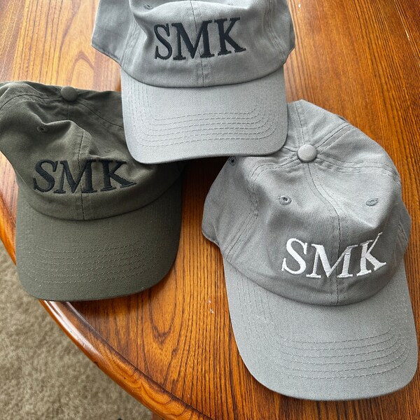 Personalized Custom Embroidered Dad Hat | Design Your Own Unstructured ...