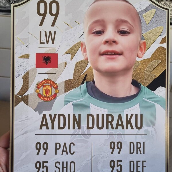 Personalized FIFA Ultimate Team FUT Card Football Soccer Fan Customized ...