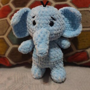 Pocket Elephant Pattern/ Amigurumi/ Tutorial/ Crochet Pattern/ - Etsy