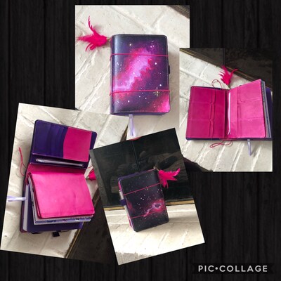 Disc Bound Planner Folio Cover Da Vinci Leather - Etsy Australia