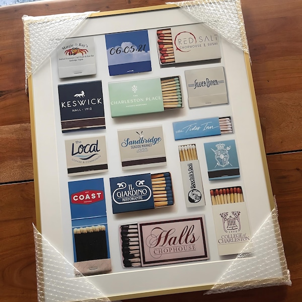 CUSTOM MATCHBOOK ART | Personalized Digital Matchbox Gift | Large ...