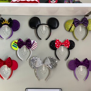 Decorated Mickey Ear Wall Displays 5 or 10 Packs - Etsy