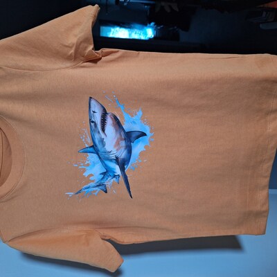 Baby Shark Watercolor PNG Commercial Use Clip Art, Baby Shark Birthday ...