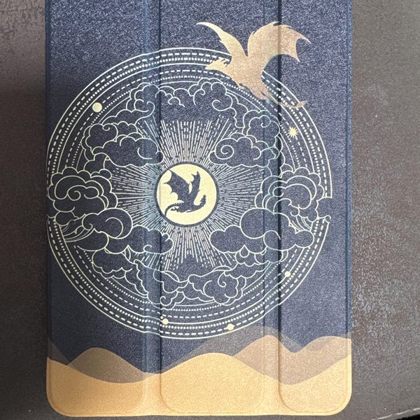 Dog Floral Collage Aesthetic Kindle Case W Hand Grip for 7"/6.8" Kindle ...