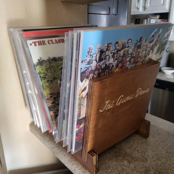 Vinyl Record Flip Rack Storage Display - Etsy