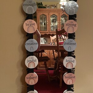 CALM COLORS 3D Shape Posters Modern Rainbow Classroom Decor | Etsy