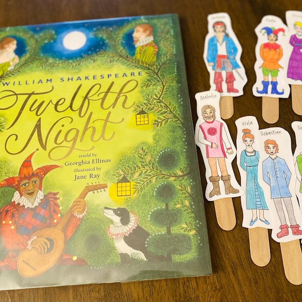 Romeo and Juliet Shakespeare Popsicle Puppets - Etsy