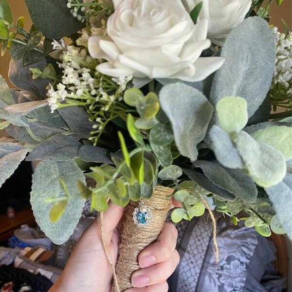 Something Blue for Bride-something Blue Charm-elegant Wedding Gown ...