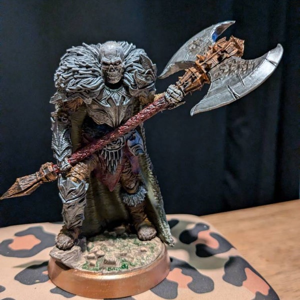 Orc Orog / Half-orc Fighter Barbarian DND Resin 28mm Scale Dungeons ...