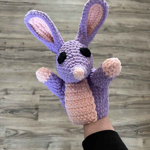 Bob the Bilby Hand Puppet PDF Crochet Pattern - Etsy