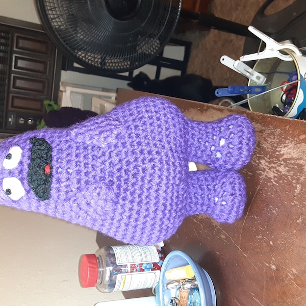 Grimace Crochet Pattern – Mcdonald's Character Amigurumi + Bonus Mets ...