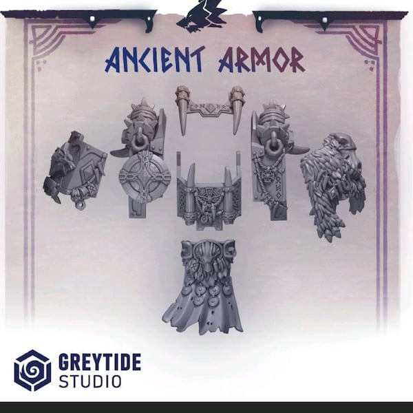 Crimson Lords Battle Priest Set Scifi Space Warriors Wargame SM Scaled ...