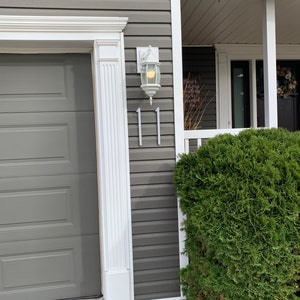 THIN MODERN White House Numbers for Large Address Numbers - Etsy