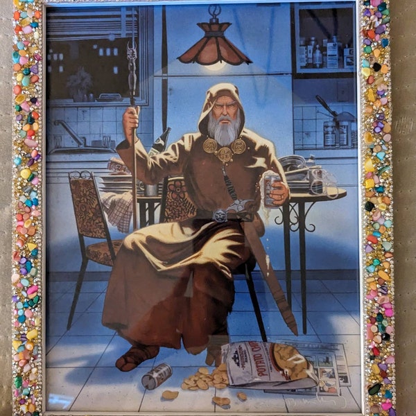 THE GOLDEN WIZARD Art Print, Signed and Numbered by the Artist on Epson ...