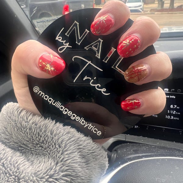 Nailfie Disc Personalized Nail Photo Prop Acrylic Photo Prop Social ...