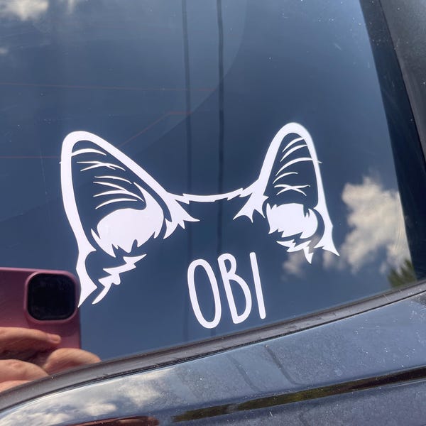Dogs Over People Car Decal Sticker - Etsy