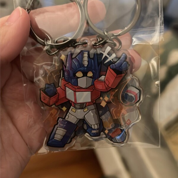 Smol Ninja Go Acrylic Keychains - Etsy