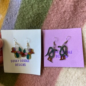 Muppet Duo Beaker and Bunsen Earrings - Etsy