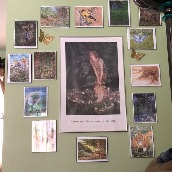 Titania and Puck Midsummer Night's Dream 8.5x11 Signed Print - Etsy