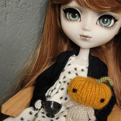 Tiny Pumpkin Doll Toy on Halloween, Stuffed Creepy Toy the Pet Friend ...