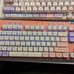 Sakura Cherry Blossom Japanese Keycap Set for Mechanical Keyboard OEM ...