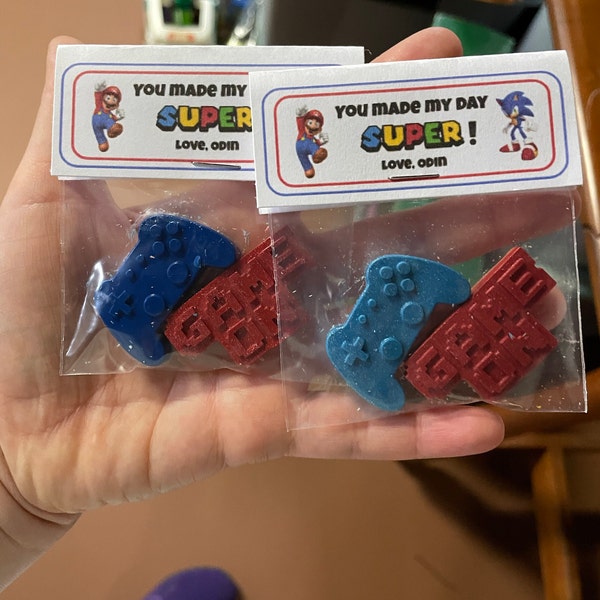 Video Game Crayon Party Favors - Etsy