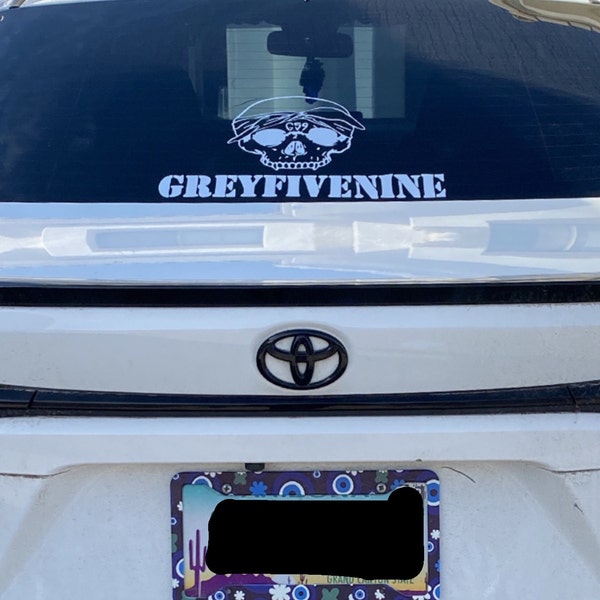 Grey Five Nine AK Decal: G59 Car, Laptop, Window Sticker - Etsy