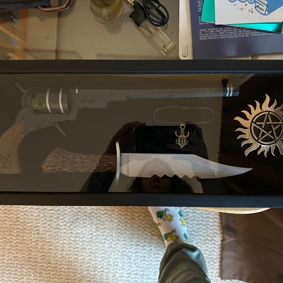 Supernatural Prop Shadow Box - Etsy