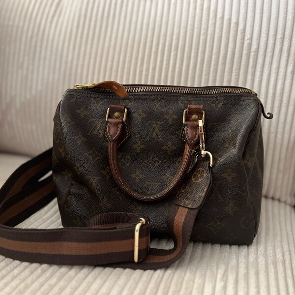 2 Inch Wide Grayish White and Pink Woven Strap Adjustable Crossbody Bag ...