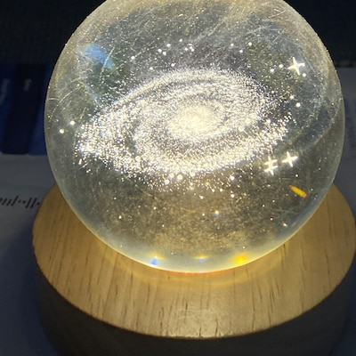 Custom Galaxy Night Light, Personalized Planet Night Lamp, Milky Way ...