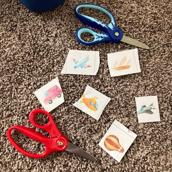 Autumn Lacing Card, Preschool Printable, Montessori Material, Fine ...