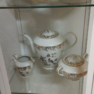 Japanese Porcelain 20 Piece Tea Set by Maruni and Co From Kobe Japan ...