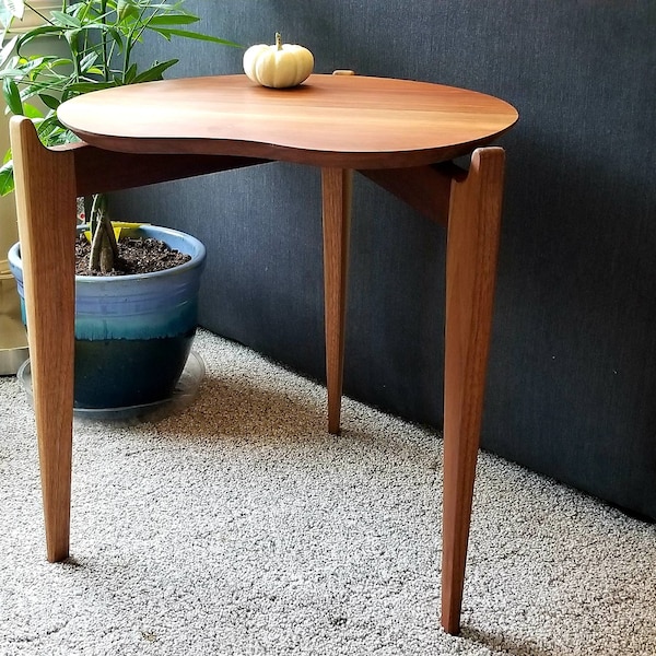 MCM Mid-century Style End Table Square - Etsy
