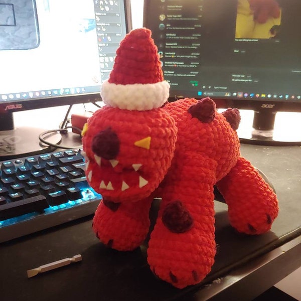 OSRS Tz-tok-jad Amigurumi - Crochet Pattern - Etsy