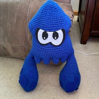 Crochet Pattern: Splatoon Inspired Squid Amigurumi Pattern PDF Instant ...
