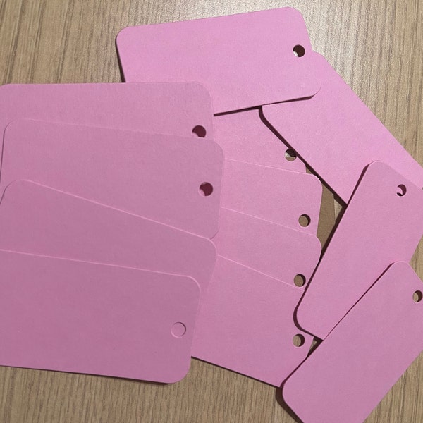 12 Toe Tags Paper Goods, Retro Hang Tags for Smash Book, Travelers ...