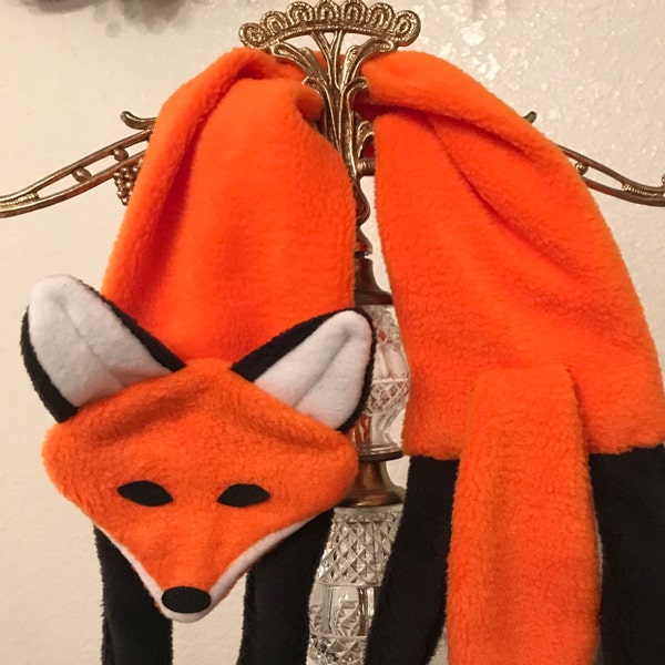 Fox Scarf PDF Instant Download Sewing Pattern, Fox and the Hound, Fun ...